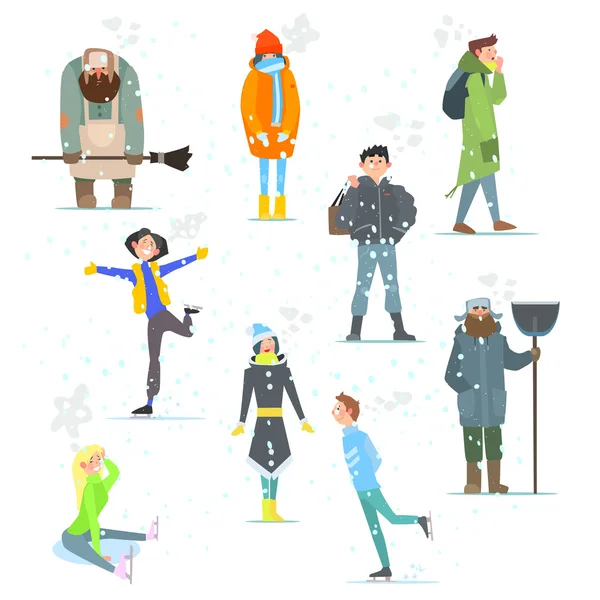 Winter fun Vector Images | Depositphotos