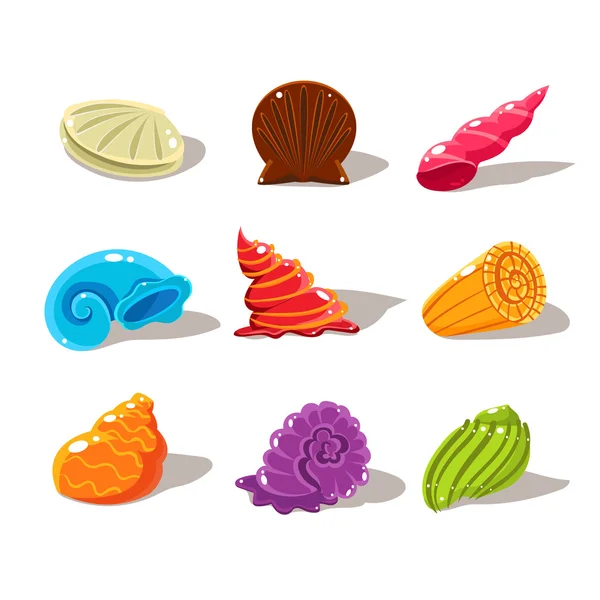 ᐈ Cartoon conch shell stock illustrations, Royalty Free shells vectors ...