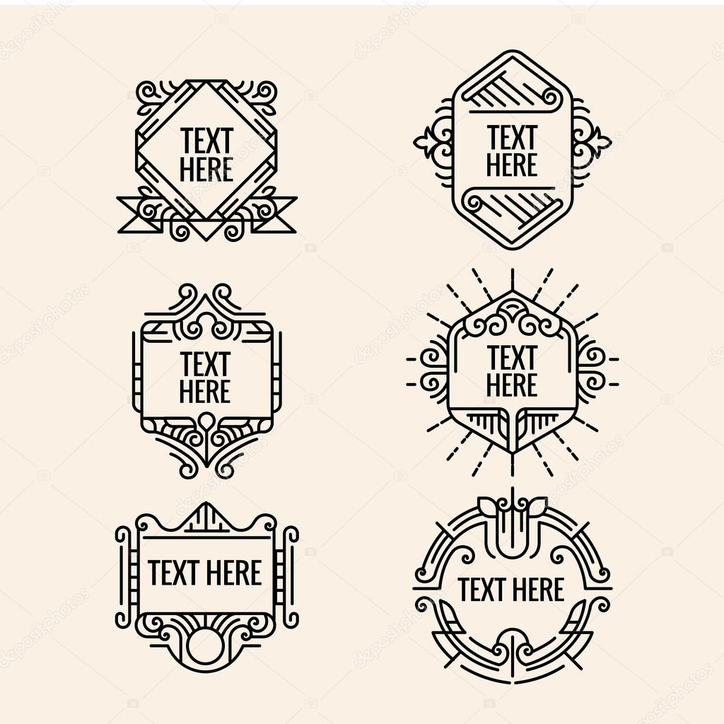 Art Deco Store Signs