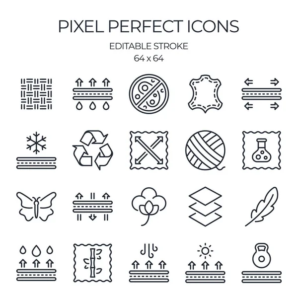 Stretch fabric icon Vector Art Stock Images | Depositphotos