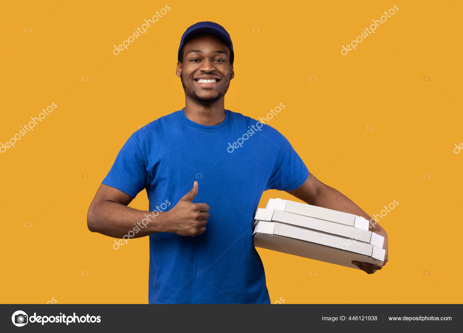 Fast Food Delivery Man