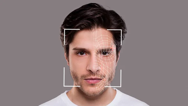 Face recognition systems Stock Photos, Royalty Free Face recognition ...