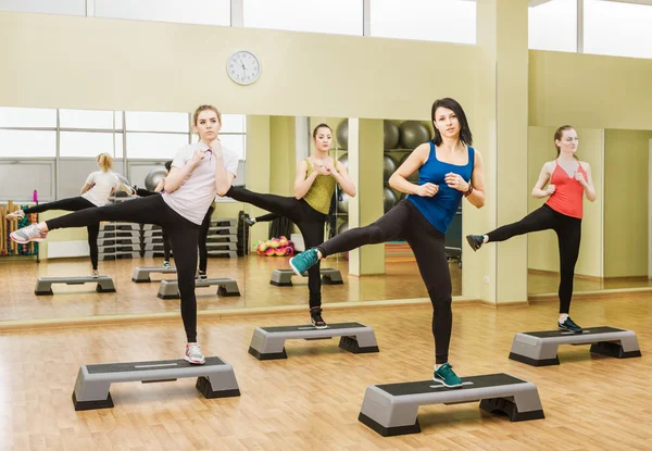 Step aerobics Stock Photos, Royalty Free Step aerobics Images ...