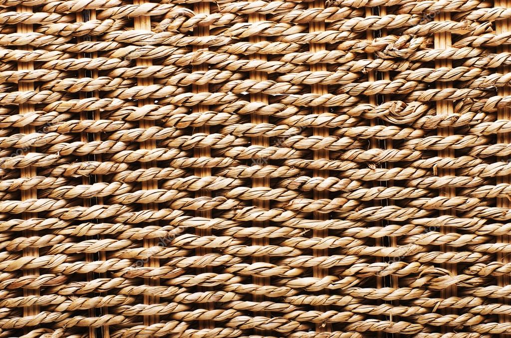 Woven basket texture. Textured basket made of natural fiber as a ...
