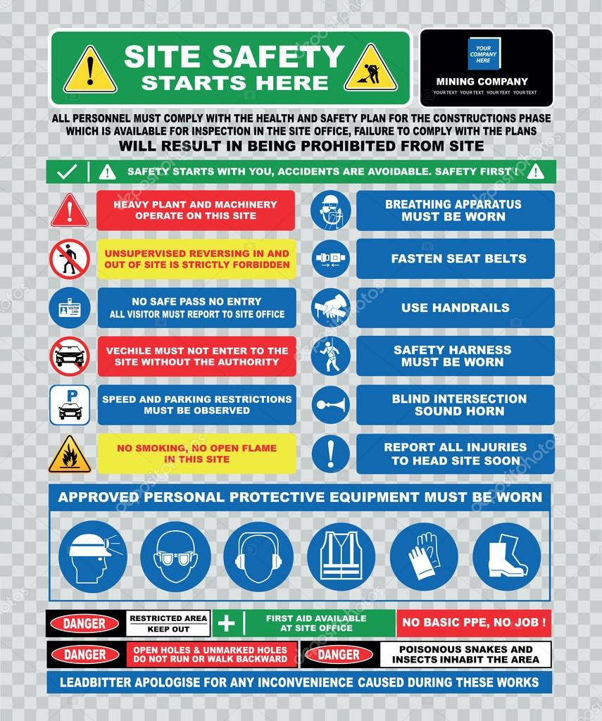 Mining mandatory sign ⬇ Vector Image by © coolvectormaker | Vector ...