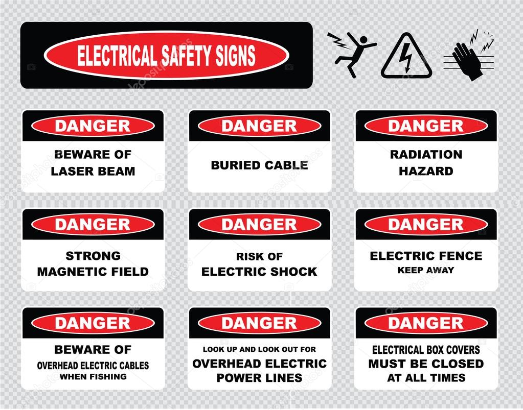 Electrical Safety Signs