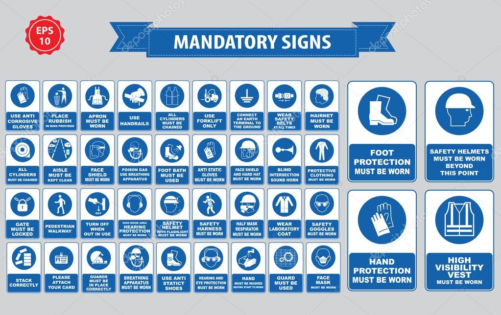 Electrically Mandatory Sign — Stock Vector © coolvectormaker #89584314 Electrically Mandatory Sign — Stock Vector © coolvectormaker #89584314