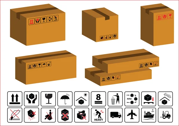 Box warning signs Vector Images | Depositphotos