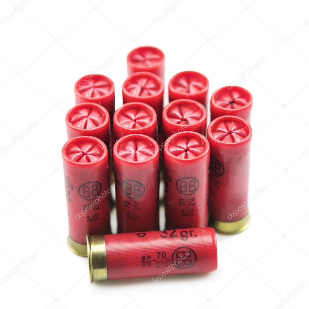 12 Gauge Shotgun Shell Background