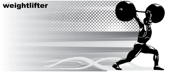 Weight lifting background Stock Vector Image by ©I.Petrovic #46552421