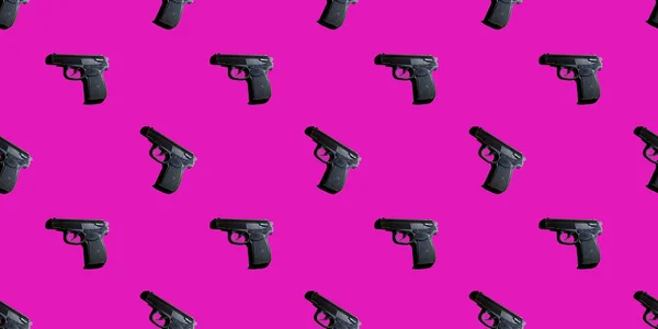Pink Gun Wallpaper
