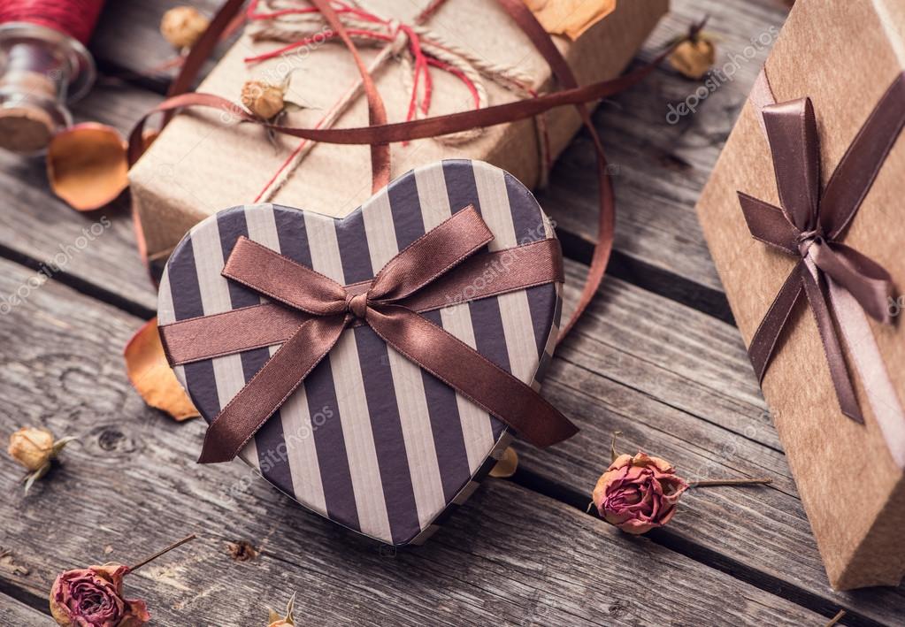 Vintage gift boxes ⬇ Stock Photo, Image by © ouh_desire #91964466