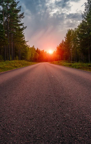 Summer sunset road Stock Photos, Royalty Free Summer sunset road Images ...