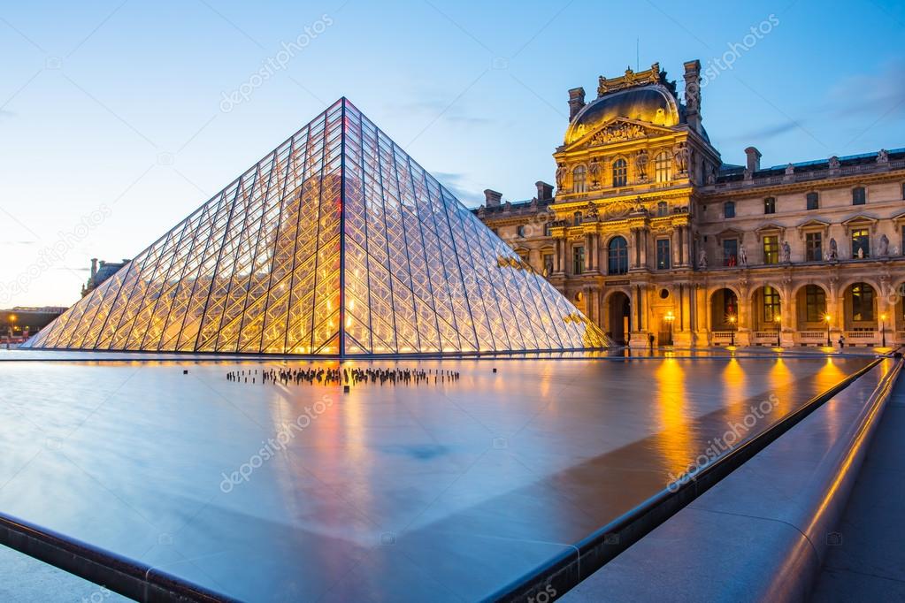 The Louvre Museum in Paris, France – Stock Editorial Photo © ixuskmitl ...