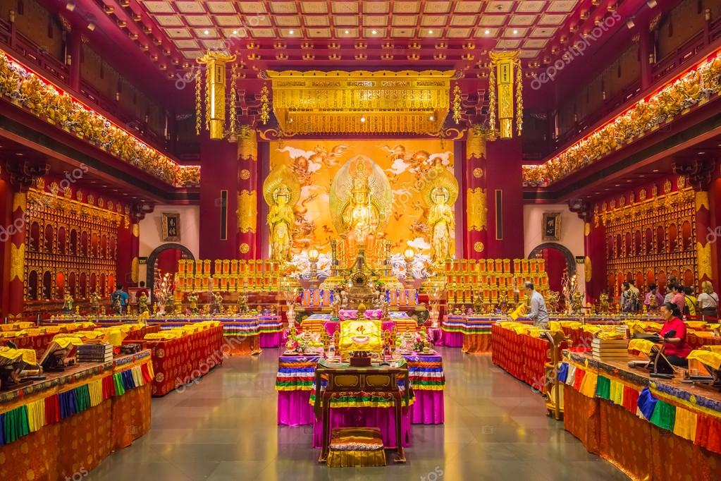 The Buddha Tooth Relic Temple in Singapore – Stock Editorial Photo ...