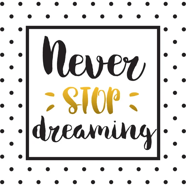 Motivational Quote Lettering Stop Worrying Stock Vector Image By