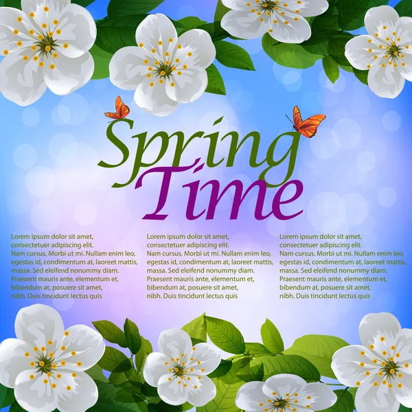 Beautiful spring backgrounds | Beautiful Spring Background — Stock ...