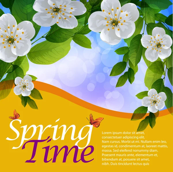 Beautiful spring backgrounds | Beautiful Spring Background — Stock ...