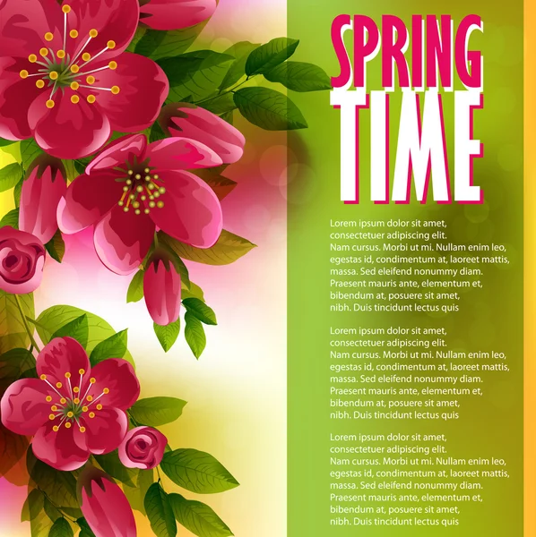 Beautiful spring backgrounds | Beautiful Spring Background — Stock ...