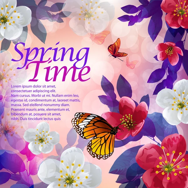 Beautiful spring backgrounds | Beautiful Spring Background — Stock ...