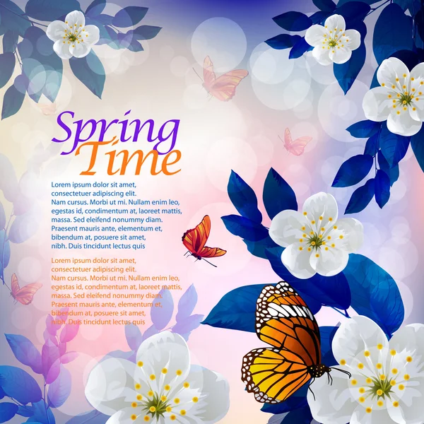 Beautiful spring backgrounds | Beautiful Spring Background — Stock ...