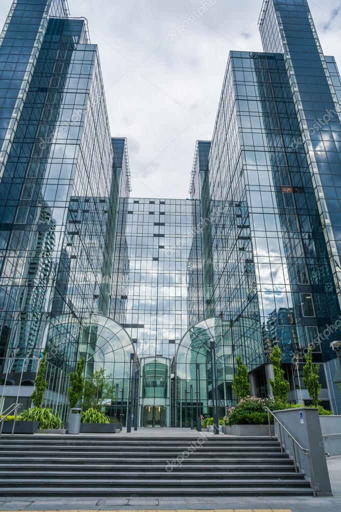 Exchange Tower in Docklands, London, UK – Stock Editorial Photo ...