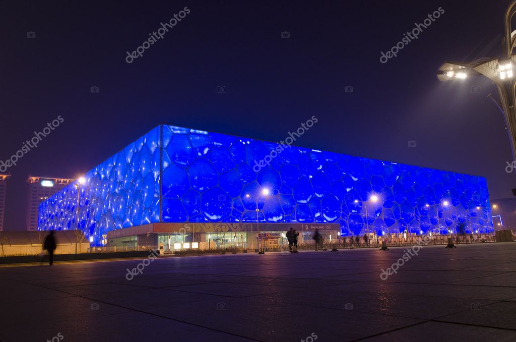 Beijing National Aquatics Centre (Water Cube) in Beijing China – Stock ...