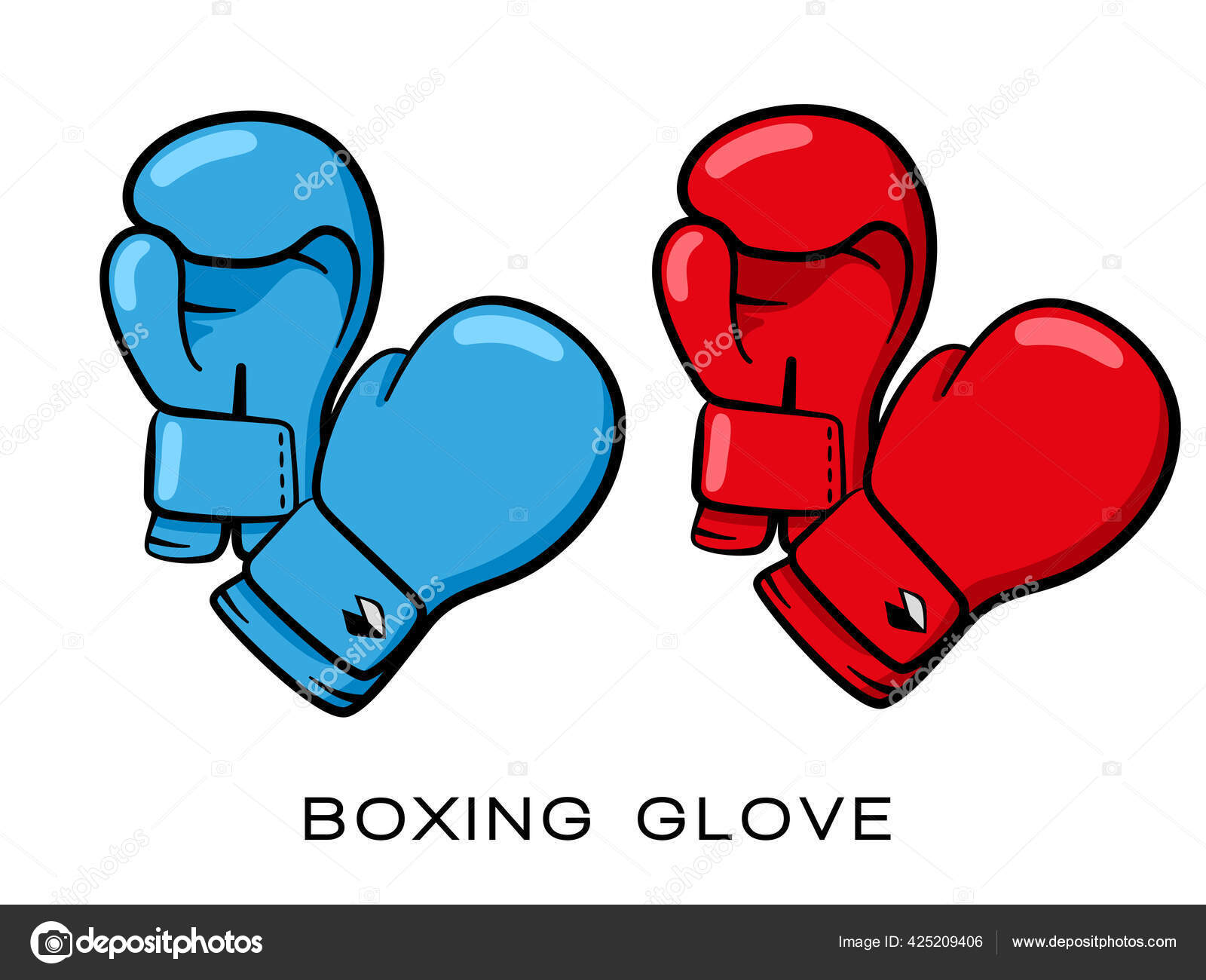 Boxing Glove Vector
