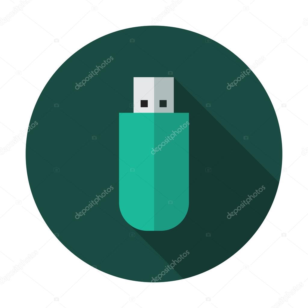Usb flash memory icon Stock Vector by ©annatroian 62430073