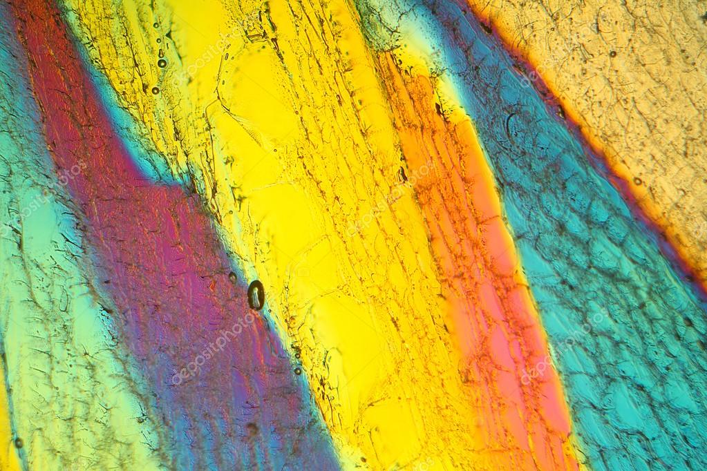 Ice under the microscope Stock Illustration by ©ChWeiss #107661302