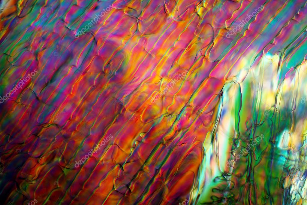 Ice Under Microscope