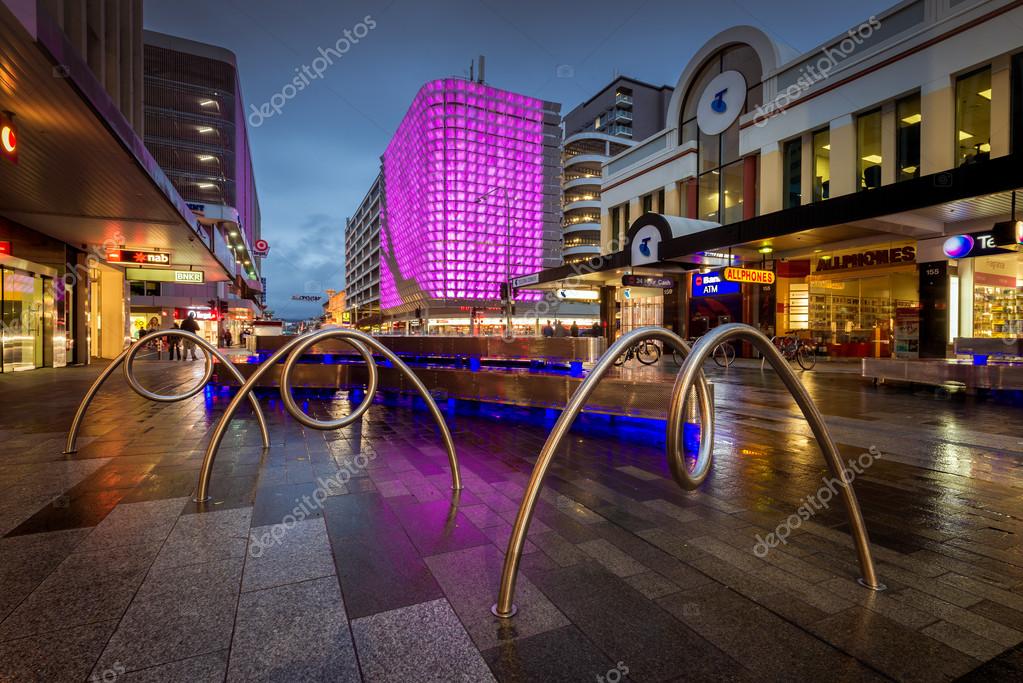 Adelaide city, Rundle Mall, Rundle Lantern light show — Stock Editorial ...