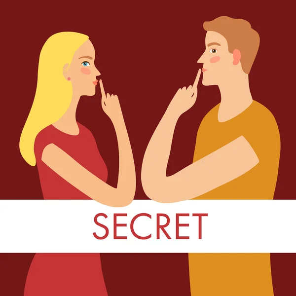 Garder des secrets Imágenes Vectoriales, Gráfico Vectorial de Garder ...