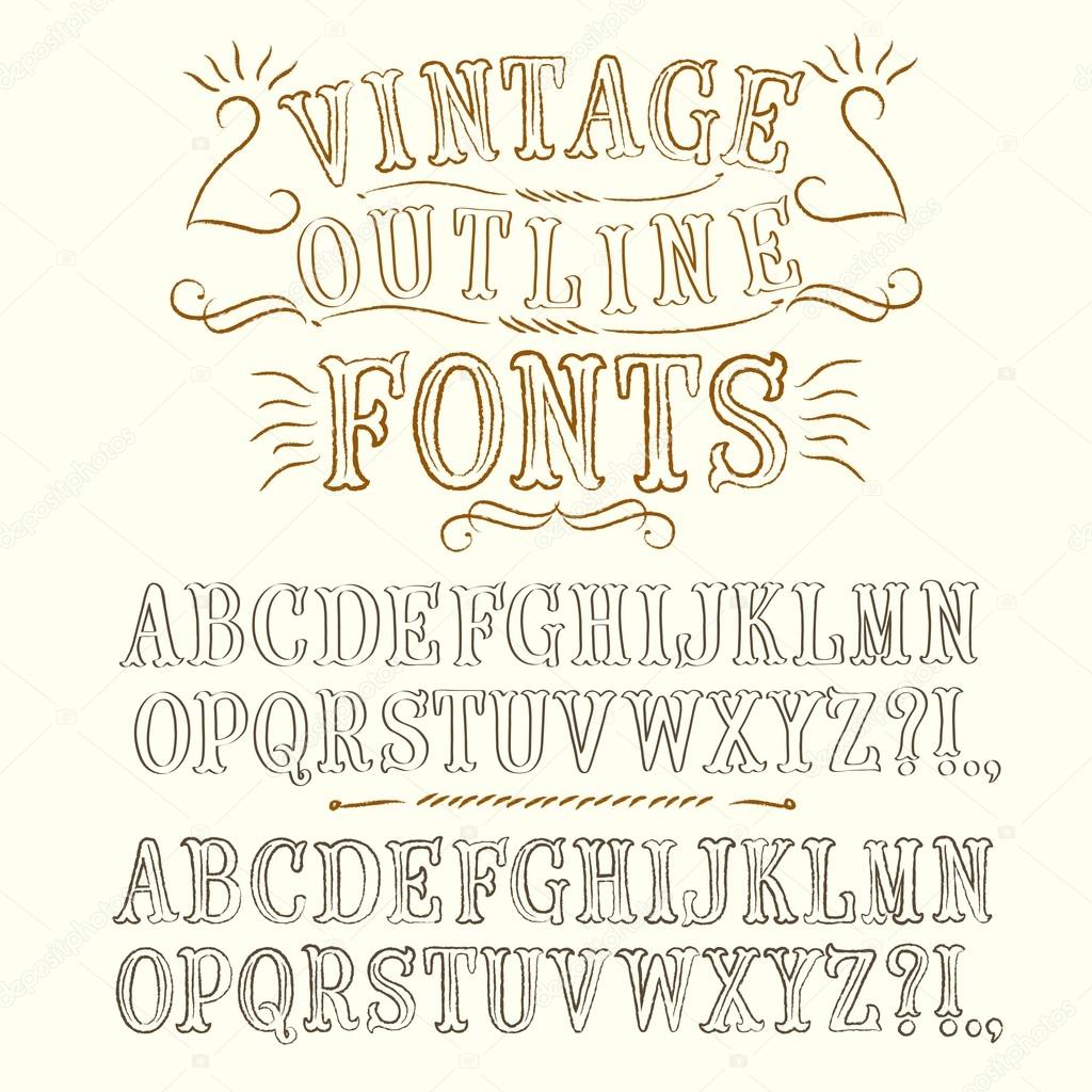 Vintage Hand Lettering