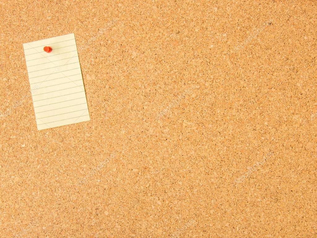 Cork board three pinned note files — Stock Photo © pfongabe33 #76546669