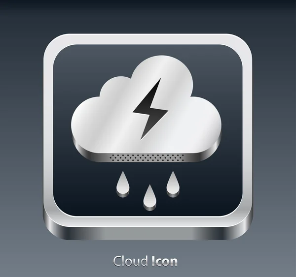 Login form menu with icons. Cloud background. Website element for your ...