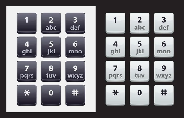 Phone keypad Vector Art Stock Images | Depositphotos