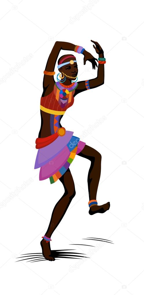 Free dance exotic girl. — Stock Vector © Polyudova #62889887