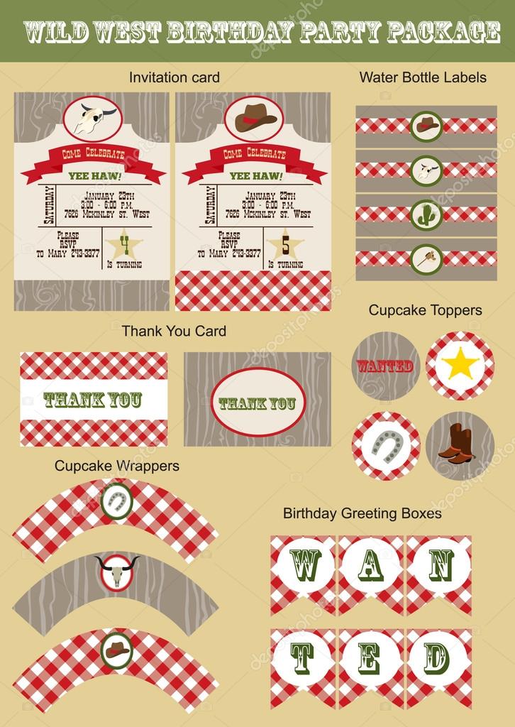 Texas Birthday set Stock Vector Image by ©MioBuono12 #62676541