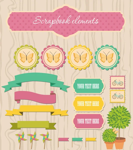 Scrapbook set Stock Vector Image by ©MioBuono12 #62134219