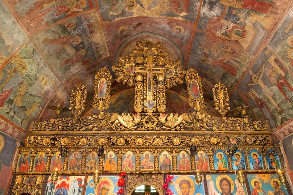 Old orthodox altar Stock Photo by ©SimeonDonov 63222291