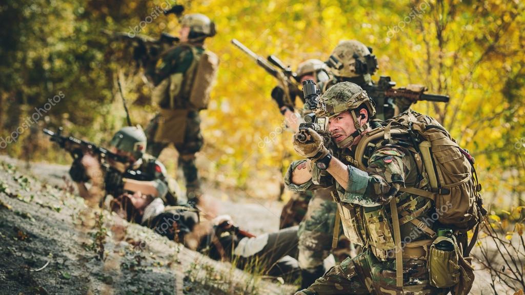 Military command reflects attack — Stock Photo © kaninstudio #62095639