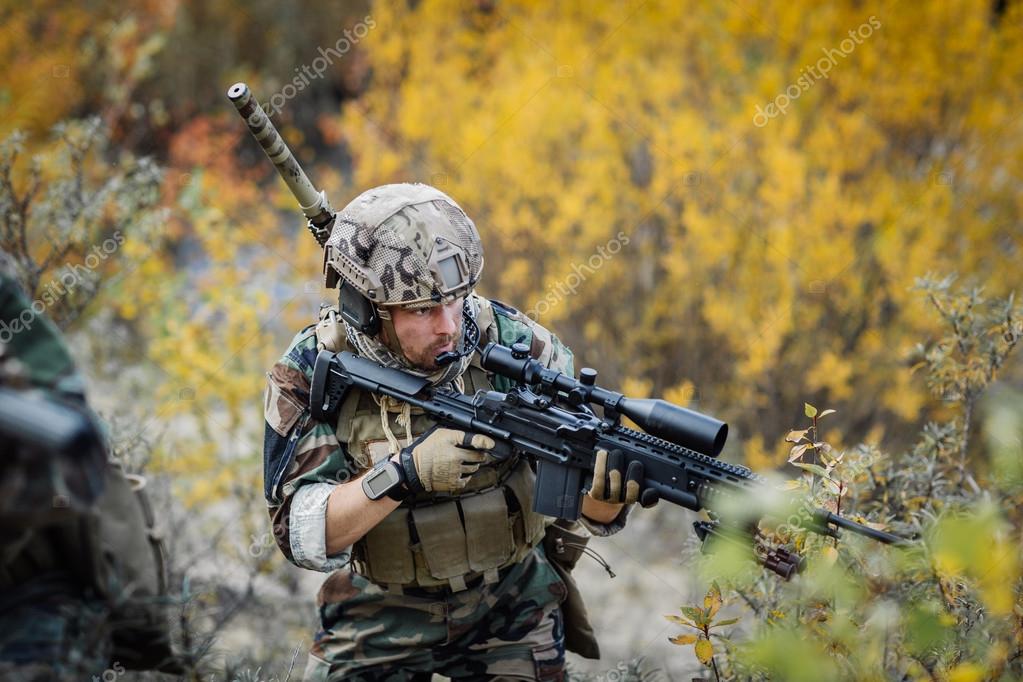 Military sniper Stock Photo by ©kaninstudio 62164317