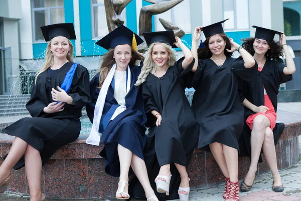 Graduation, Students, Education. Group of European Graduating Students ...