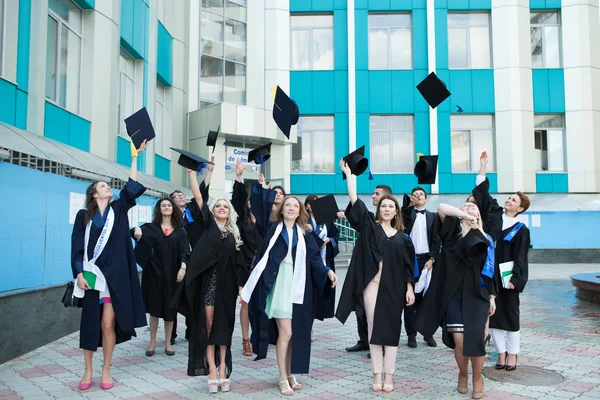 Graduation, Students, Education. Group of European Graduating Students ...
