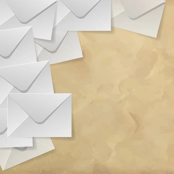 Vintage envelope — Stock Vector © peppers #5373629