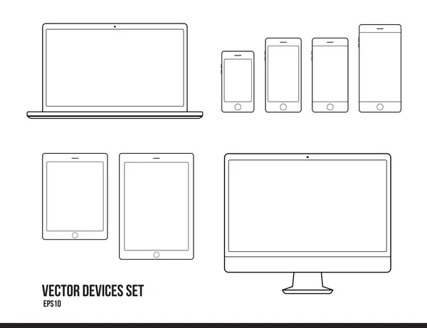 Digital devices Stock Vector Image by ©A-R-T-U-R #15599621