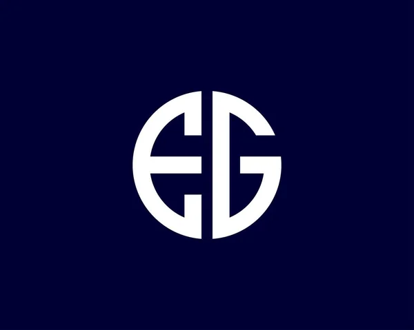 Eg logo imágenes de stock de arte vectorial | Depositphotos