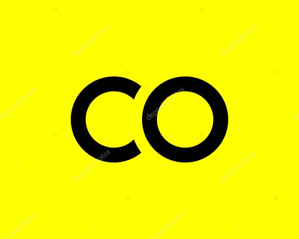 CO OC LETTER LOGO DISE O VECTOR PLANTILLA. CO OC LOGO DISE O. 2024