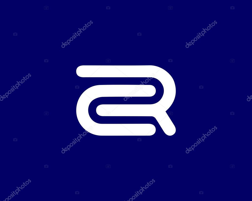 CR RC LETTER LOGO DISE O VECTOR PLANTILLA. CR RC LOGO DISE O. 2024